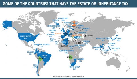 Countries With Or Without An Estate Or Inheritance Tax - Family ...